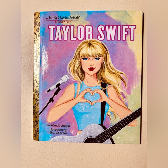 Little Golden Book | Other | Little Golden Book Biography Taylor Swift ...